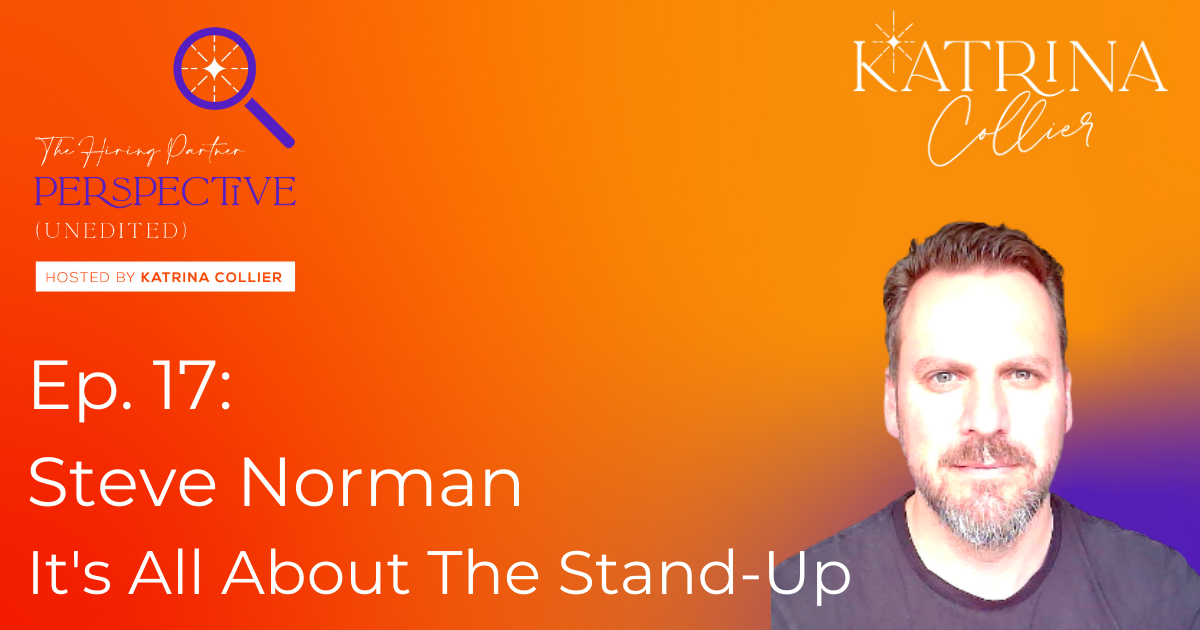 Steve Norman: It's All About The Stand-Up